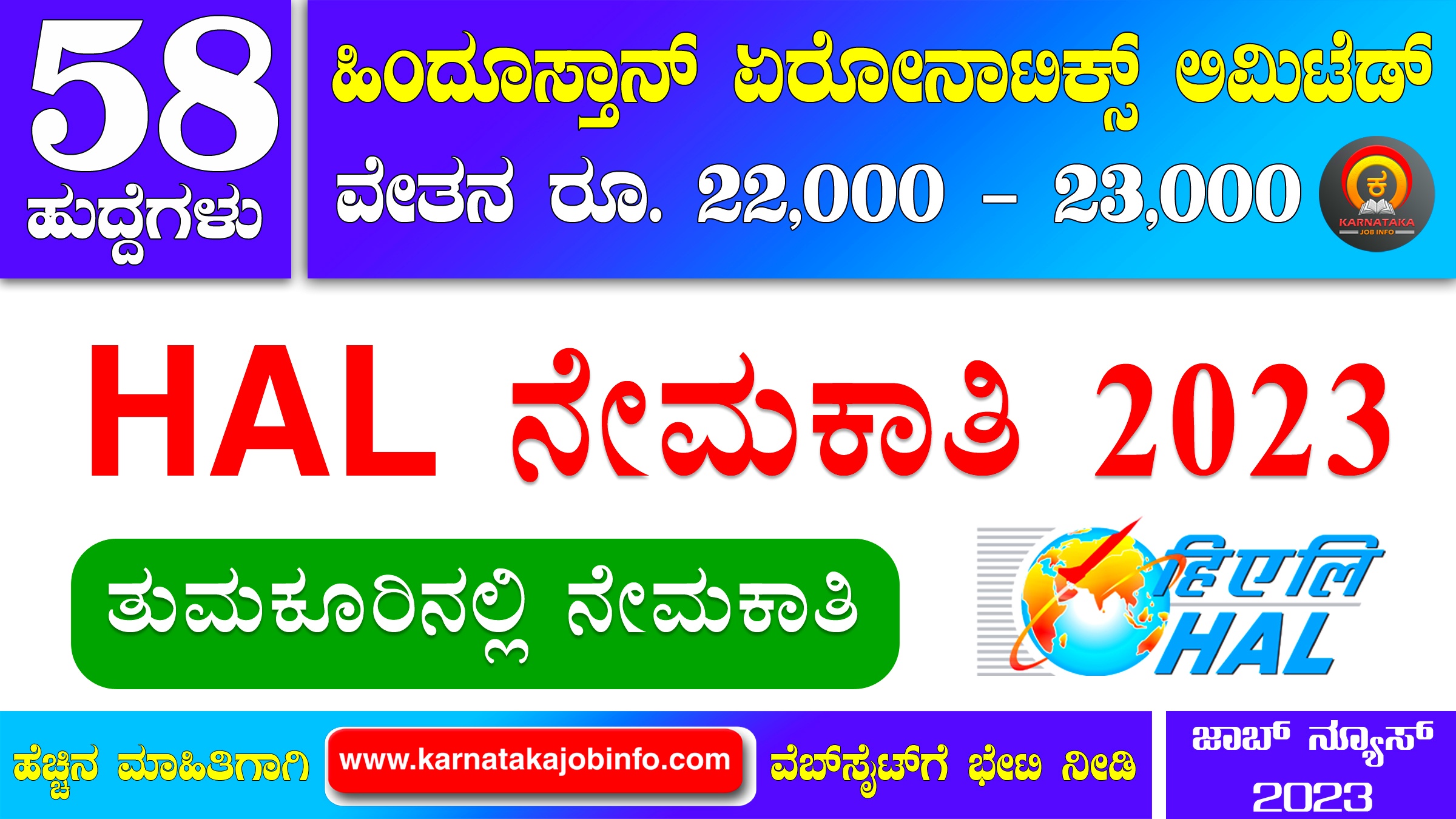 HAL Tumkur Recruitment 2023 – Apply Online for 58 Fitter, Electrician ...